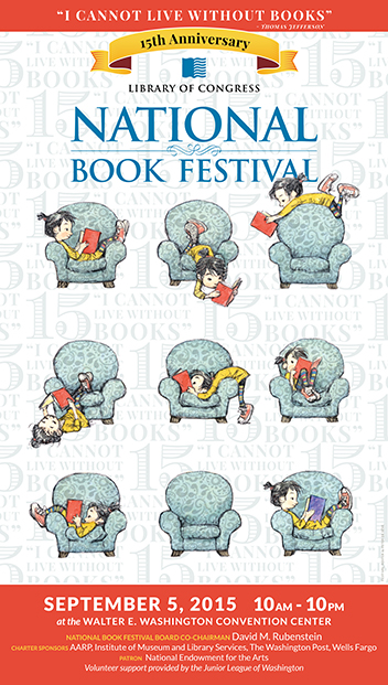2015 National Book Festival Poster Unveiled | Children's Book Council