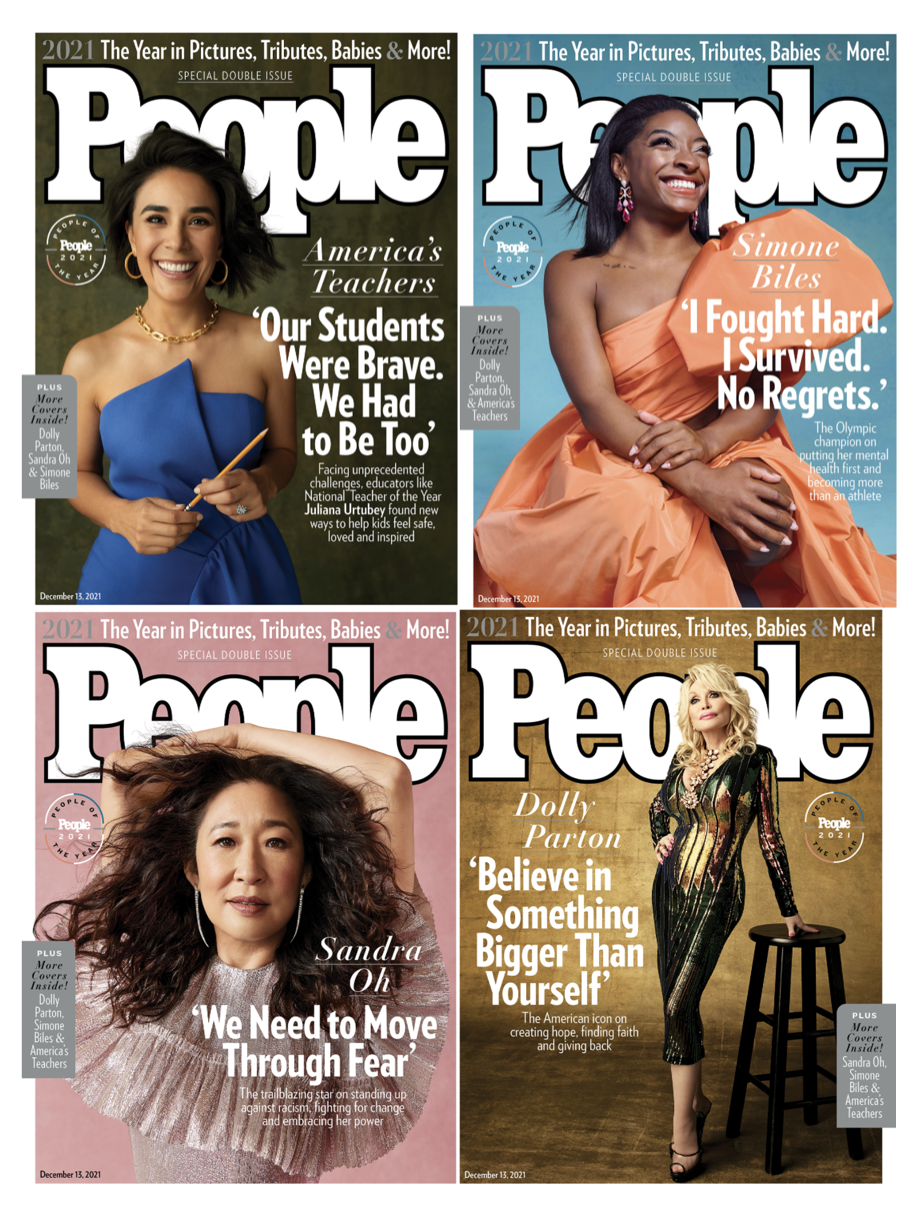 Teachers, Biles, Oh, and Parton are named 2021 People of the Year ...