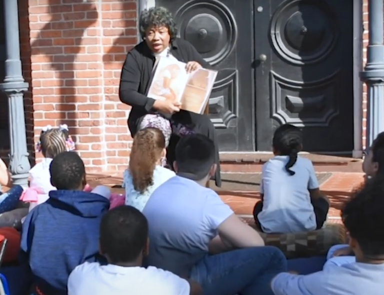 Reading of Juneteenth for Mazie in Galveston – Children's Book Council